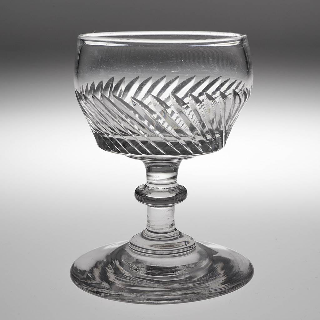 A 19th Century Port or Dram Glass c1820