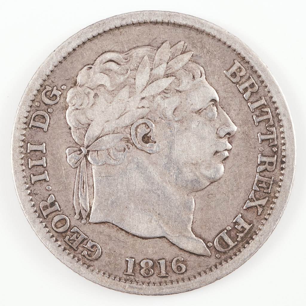 George III Silver Shilling 1816