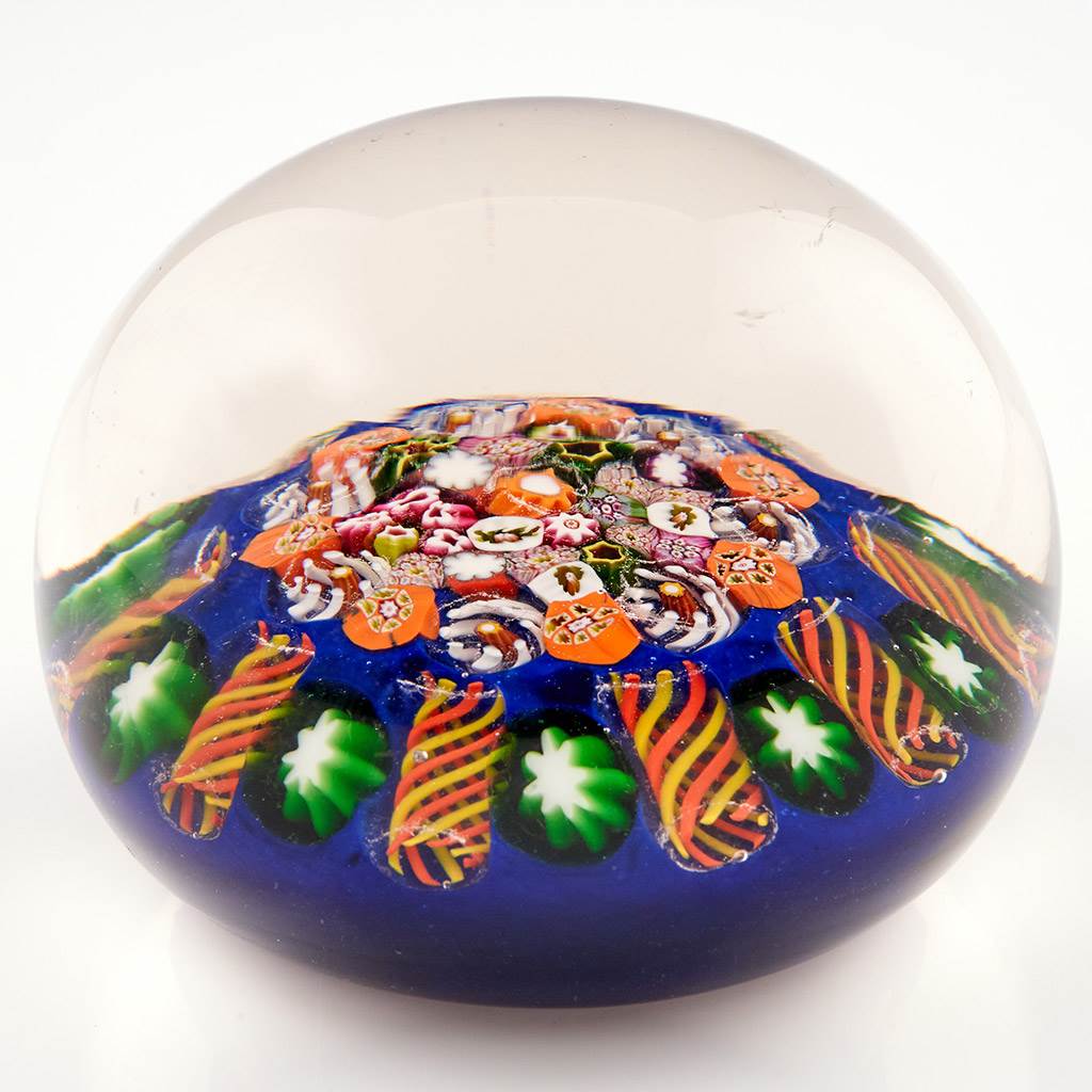 Paul Ysart Paperweight Close Pack Radial c1950