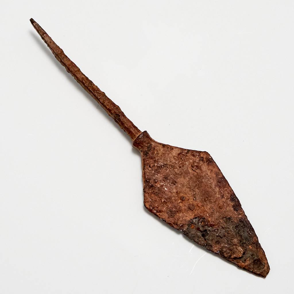 Roman to Medieval Iron Arrowhead, 1st -13th Century