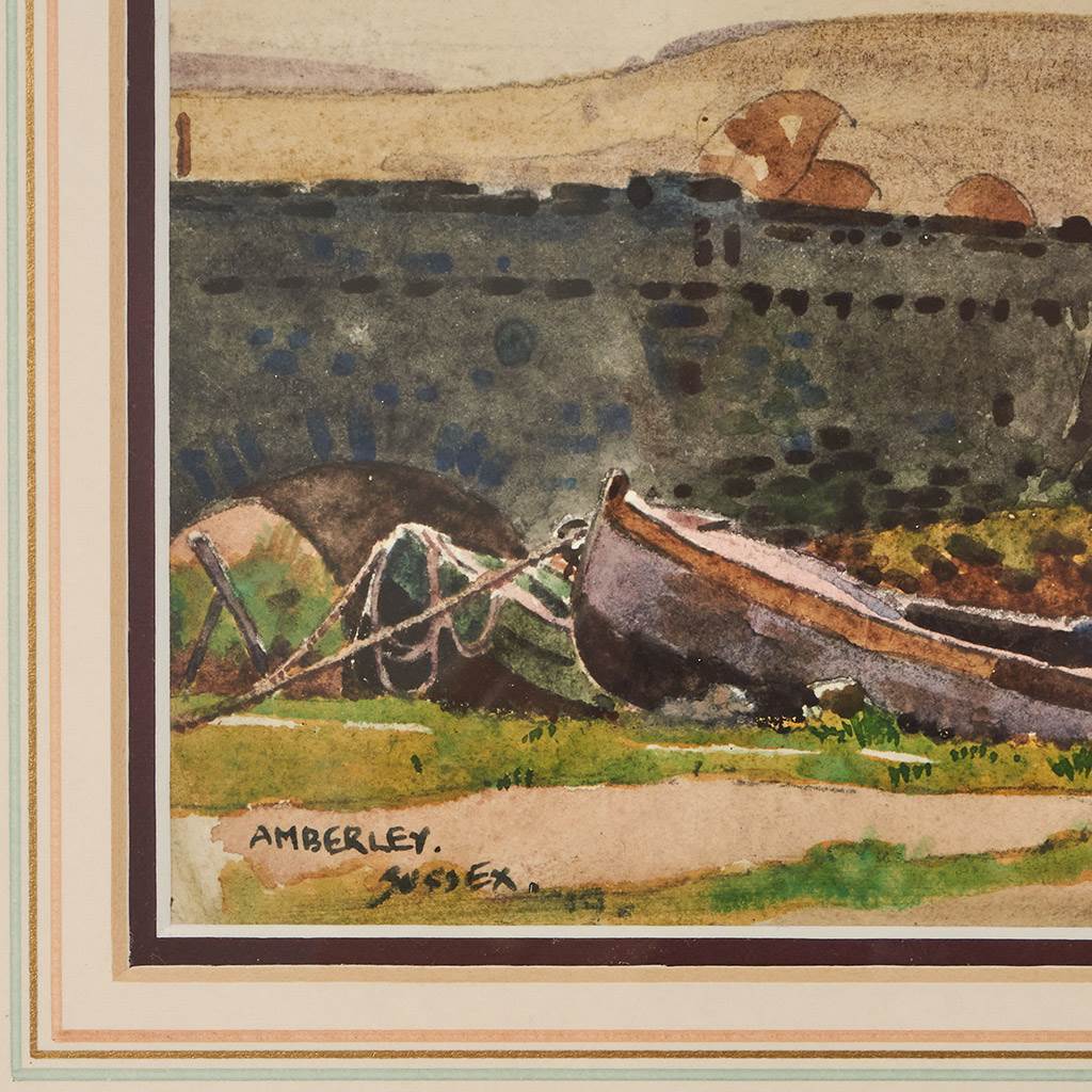 Amberley Bridge – British School artist 1919