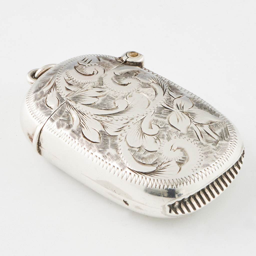 Sterling Silver Vesta Case Birmingham 1899