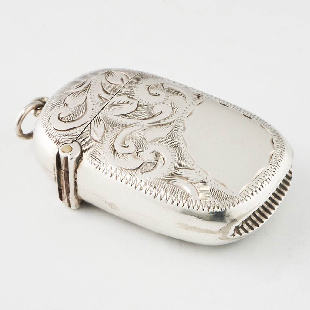 Sterling Silver Vesta Case Birmingham 1899