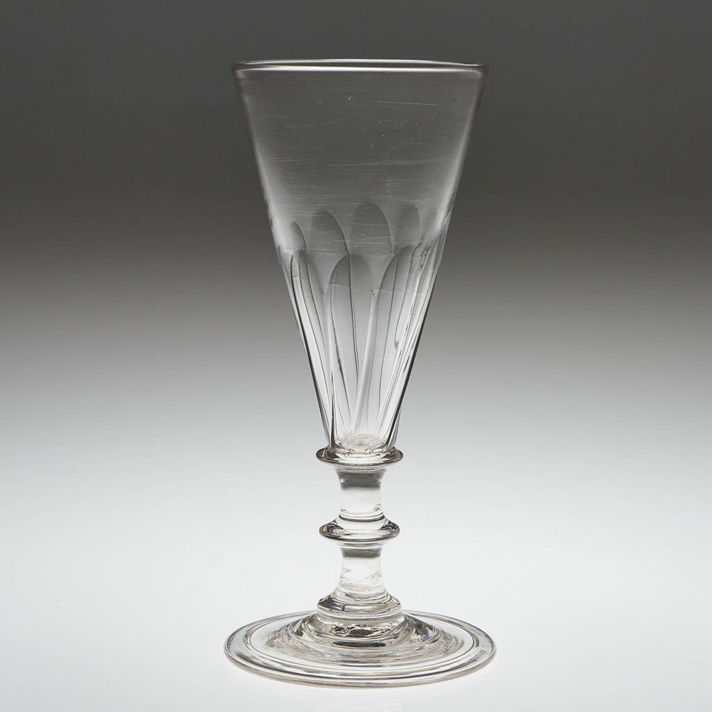 A Very Tall Georgian Opaque Twist Stem Ale Glass c1760 - 18th century ...