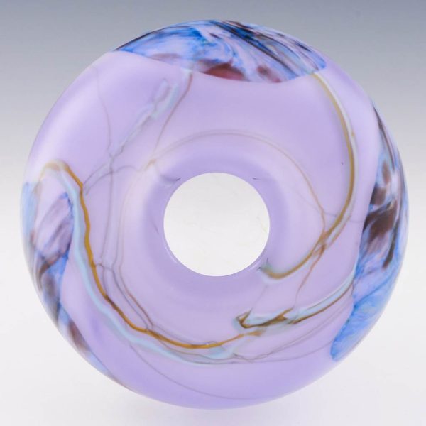 A Barry Cullen Studio Glass Vase c1980