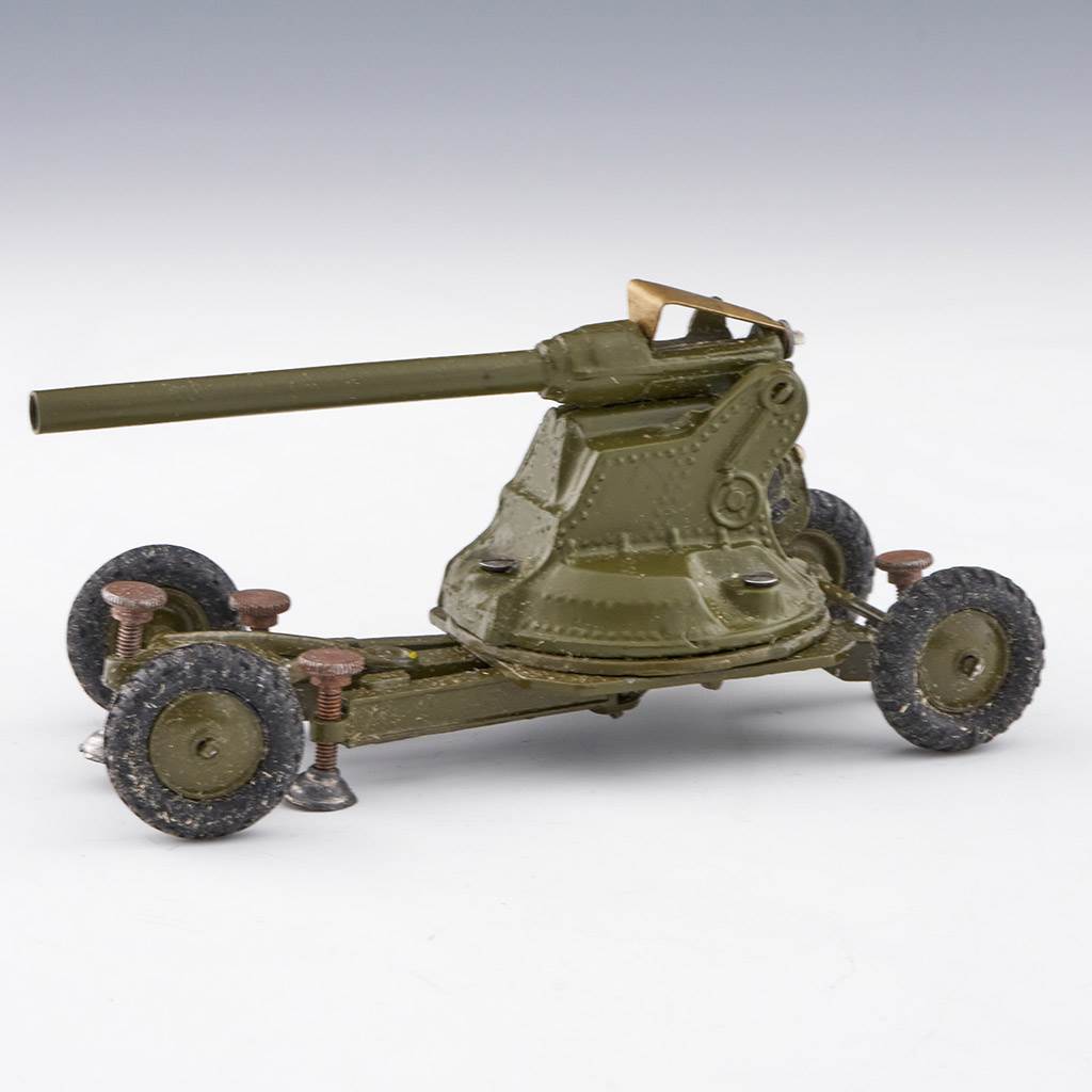 W Britain’s 2 Pounder Anti-Aircraft Gun on Wheeled Chassis (with shells ...
