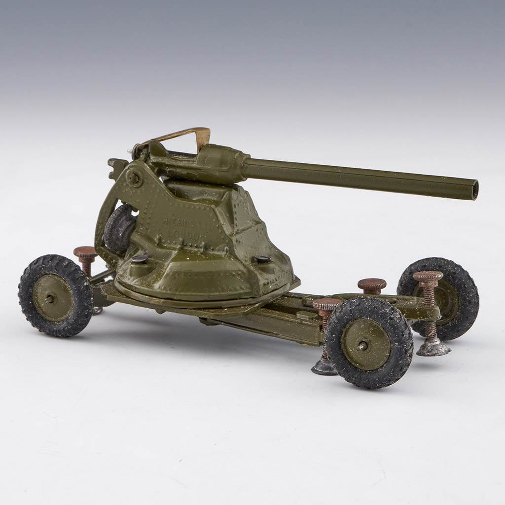 W Britain’s 2 Pounder Anti-Aircraft Gun on Wheeled Chassis (with shells ...