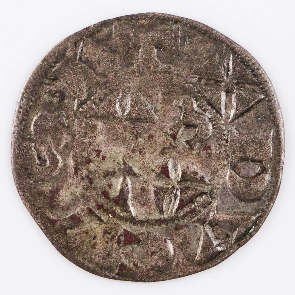 Anglo-Gallic Eleanor of Aquitaine Silver Denier, Aquitaine Mint, 1189 ...