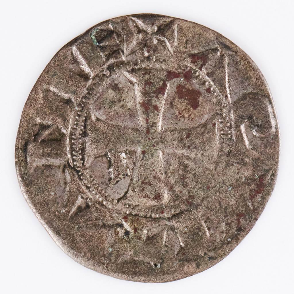 Anglo-Gallic Eleanor of Aquitaine Silver Denier, Aquitaine Mint, 1189 ...