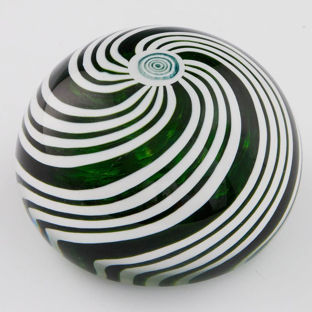 A Perthshire Large Swirl PP70 Paperweight 1984-5