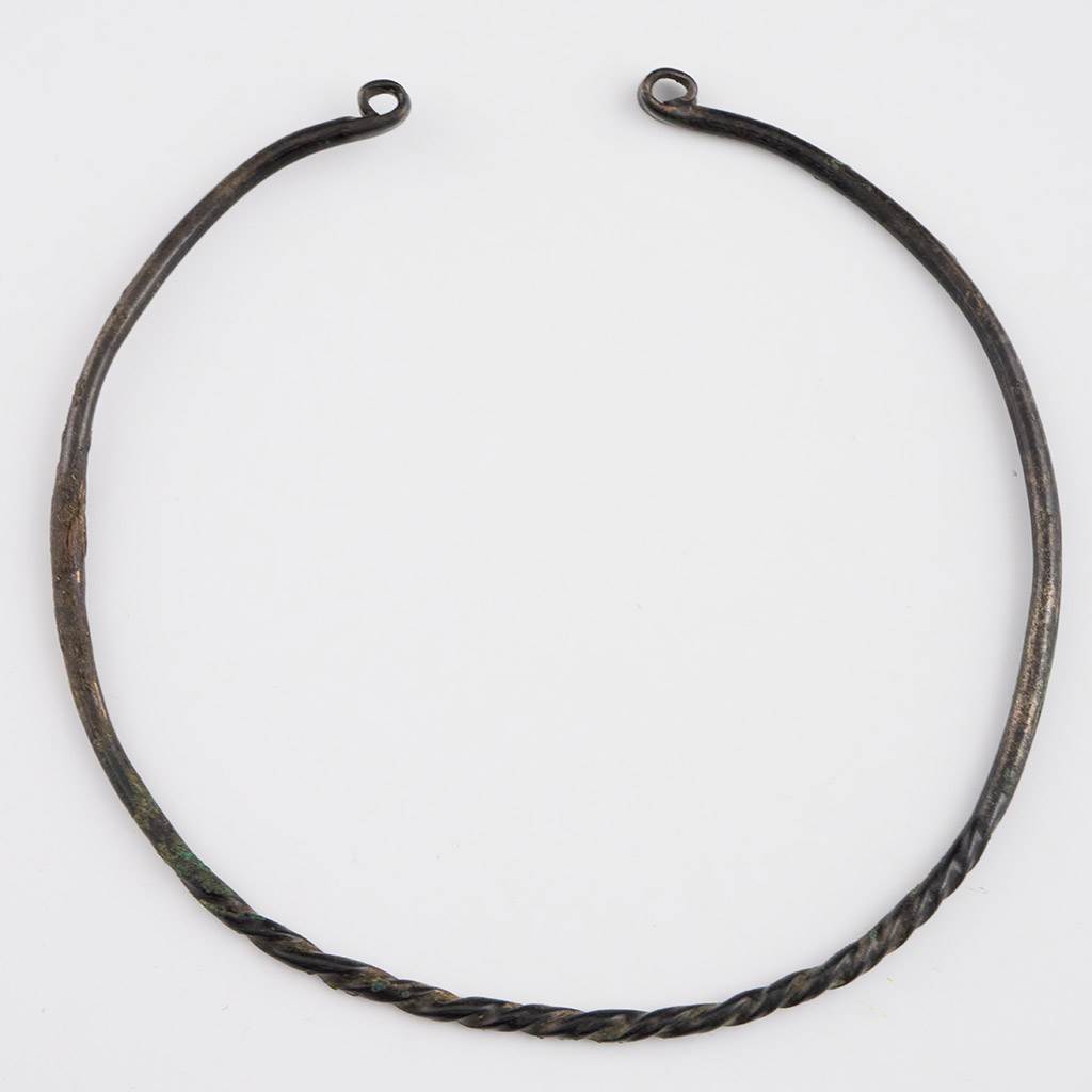 Celtic Or Viking Neck Torc Bronze Age 1st Millennium