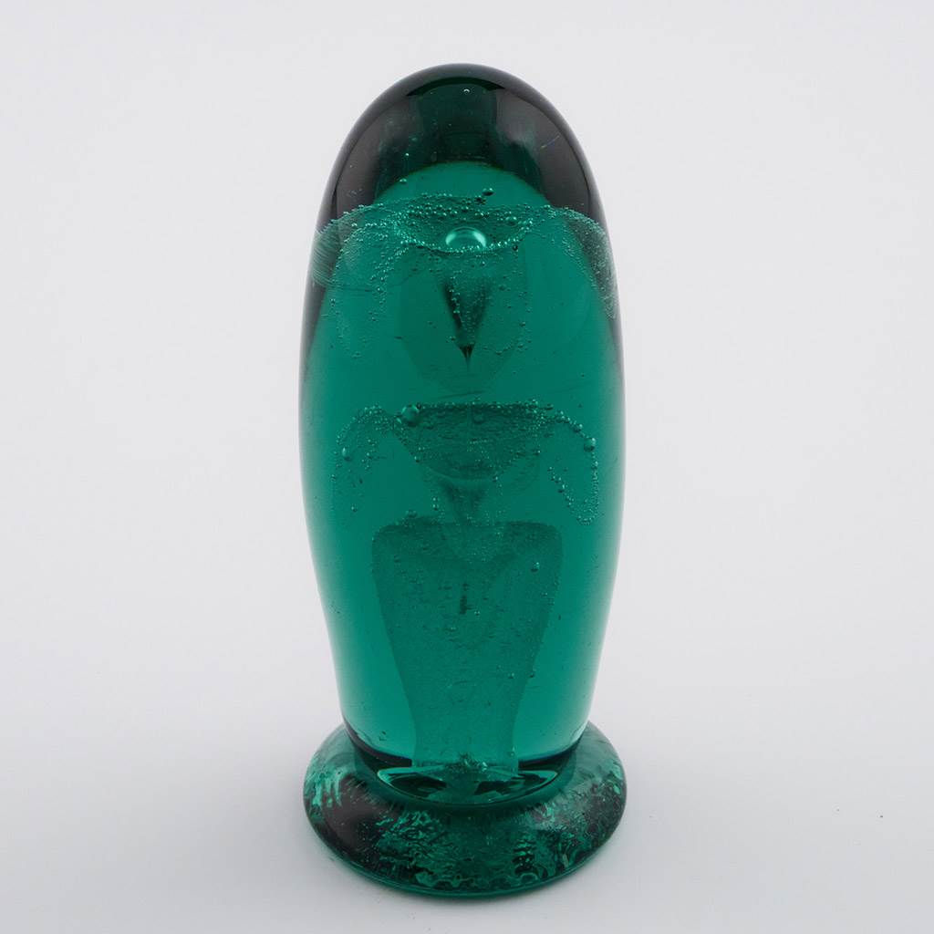 A Victorian Two Flower Dump Paperweight c1880