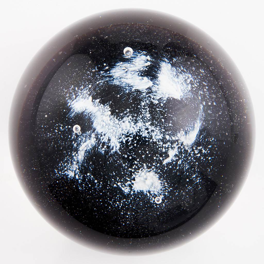 A Colin Terris Moon Paperweight For Caithness 1973