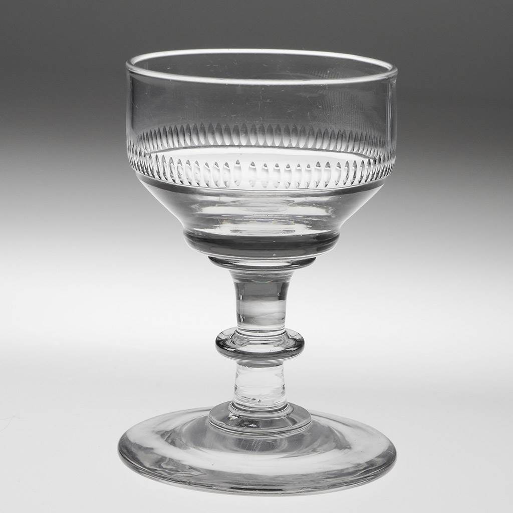 A 19th Century Port or Dram Glass c1830