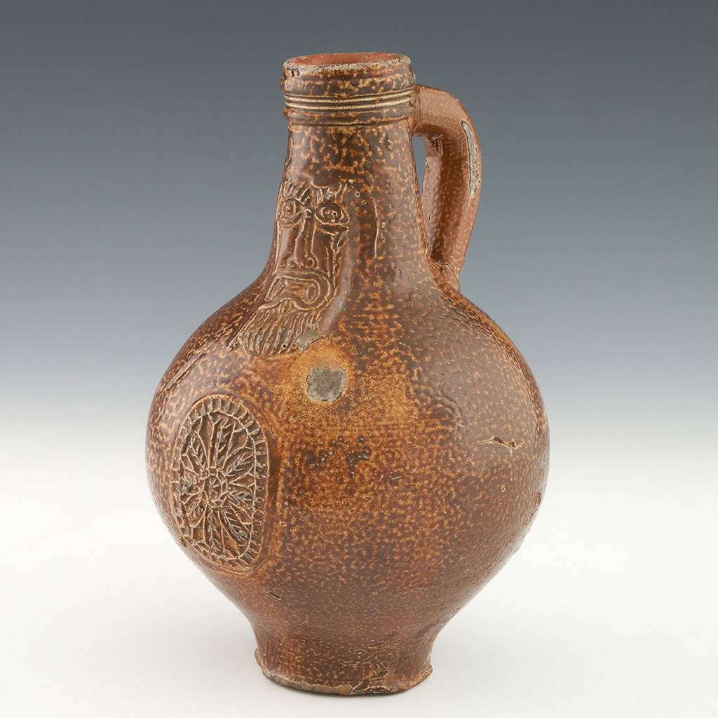Bartmann or Bellarmine Jug c1675