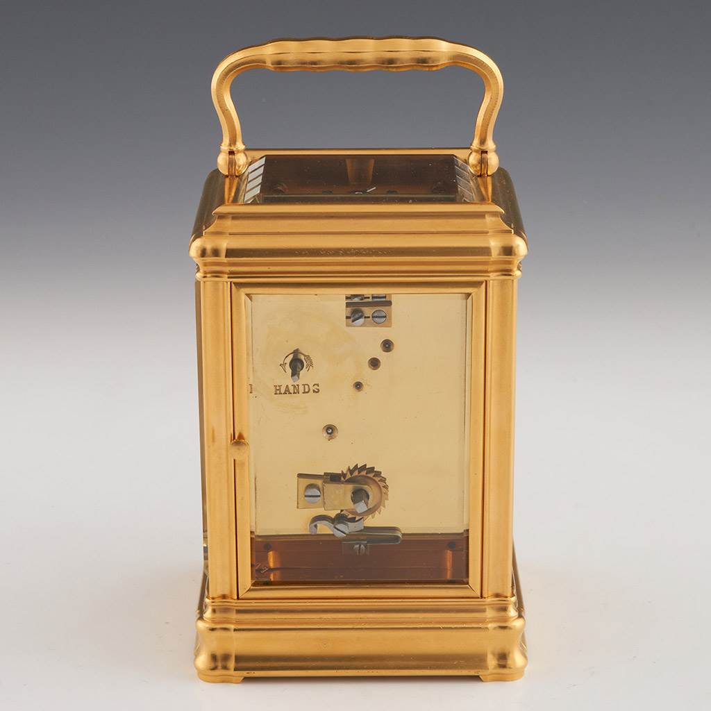 A Carriage Clock Attributed to Drocourt c1890