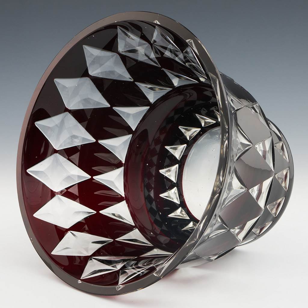 Haida Art Deco Glass Vase c1925