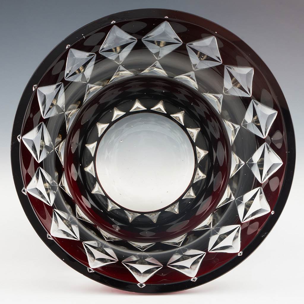 Haida Art Deco Glass Vase c1925