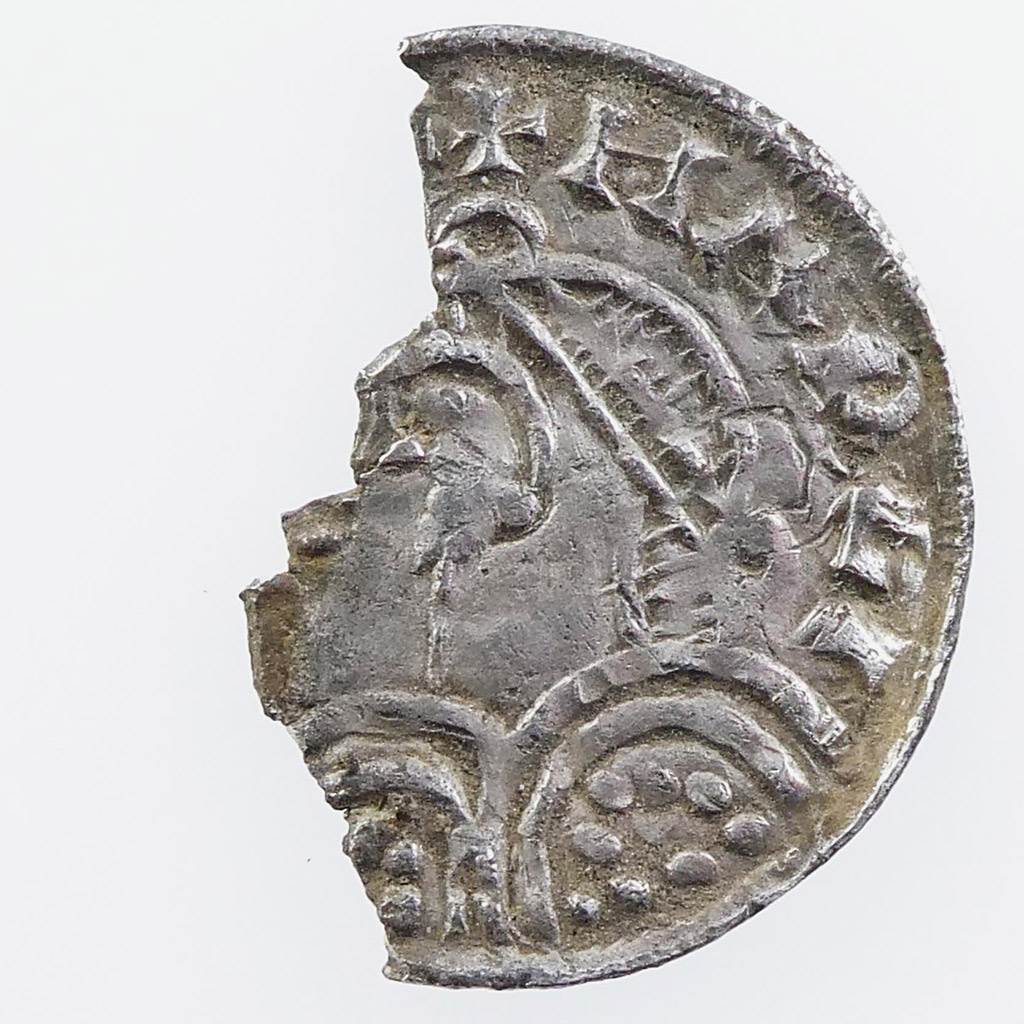 Rare Harold I Harefoot Large Fragment Silver Penny, Fleur-de-Lis Type ...