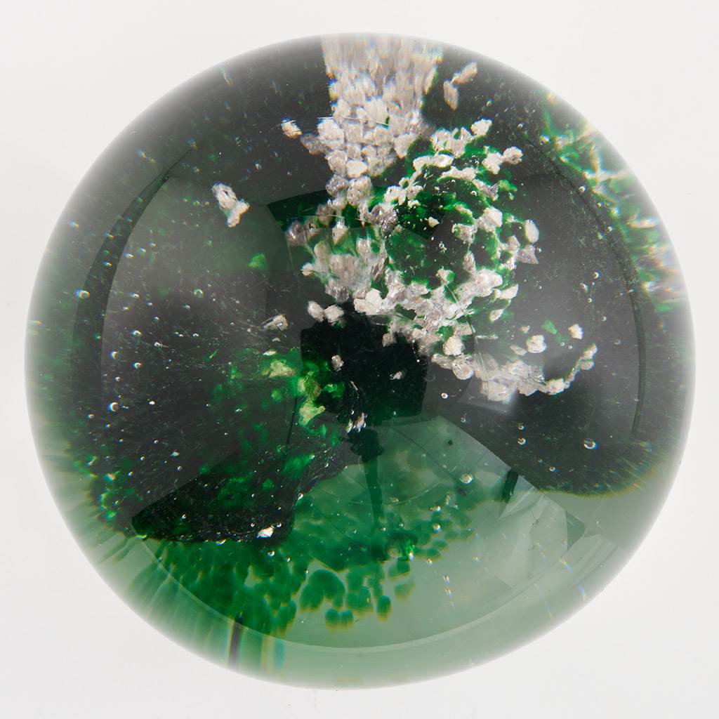 Baccarat Paperweight – Rock and Sand Landscape c1900