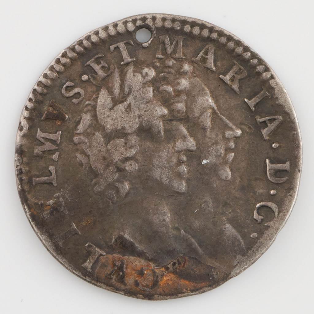 William and Mary Coins – Silver Fourpence Maundy Money 1689