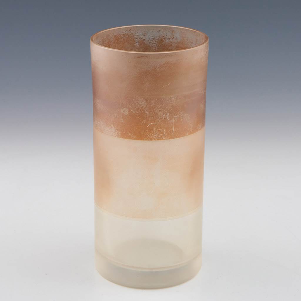Unique German Isgard Wohlgemuth-Moje Studio Glass Vase 1970