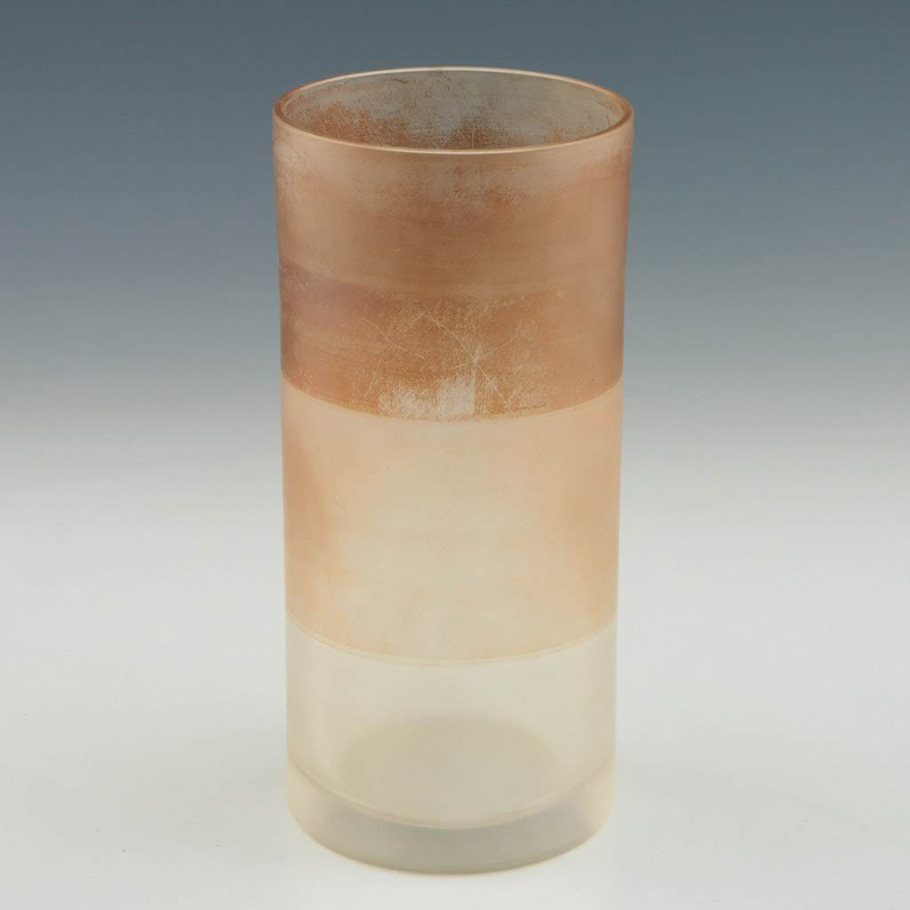 Unique German Isgard Wohlgemuth-Moje Studio Glass Vase 1970