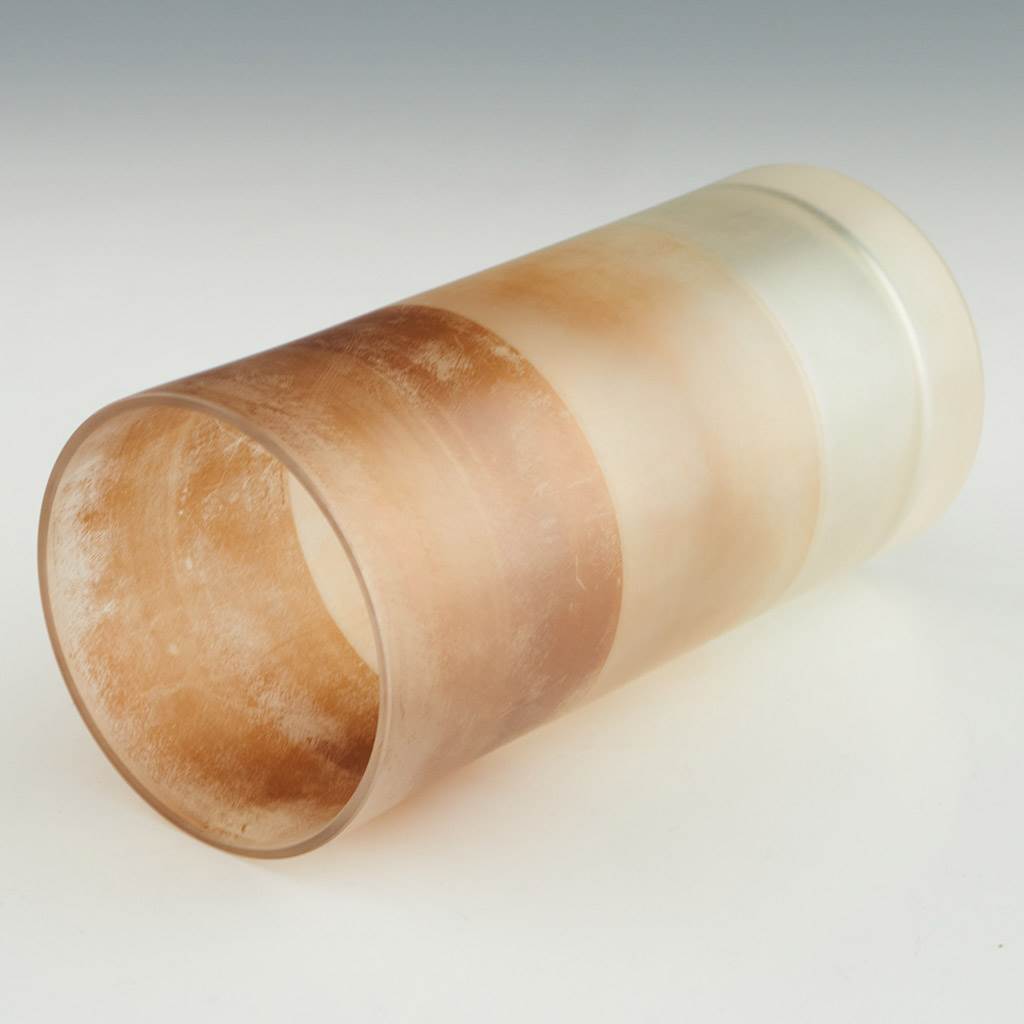 Unique German Isgard Wohlgemuth-Moje Studio Glass Vase 1970