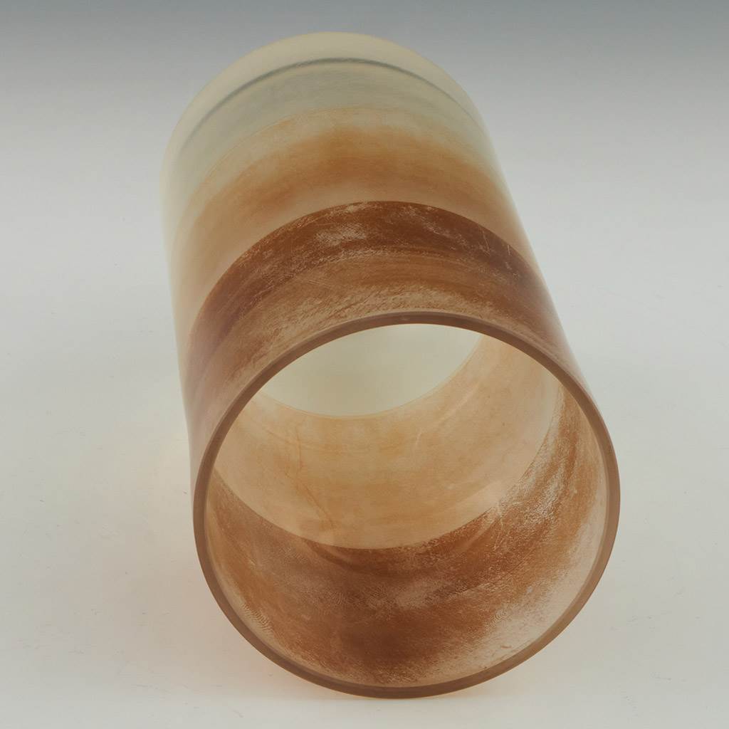 Unique German Isgard Wohlgemuth-Moje Studio Glass Vase 1970