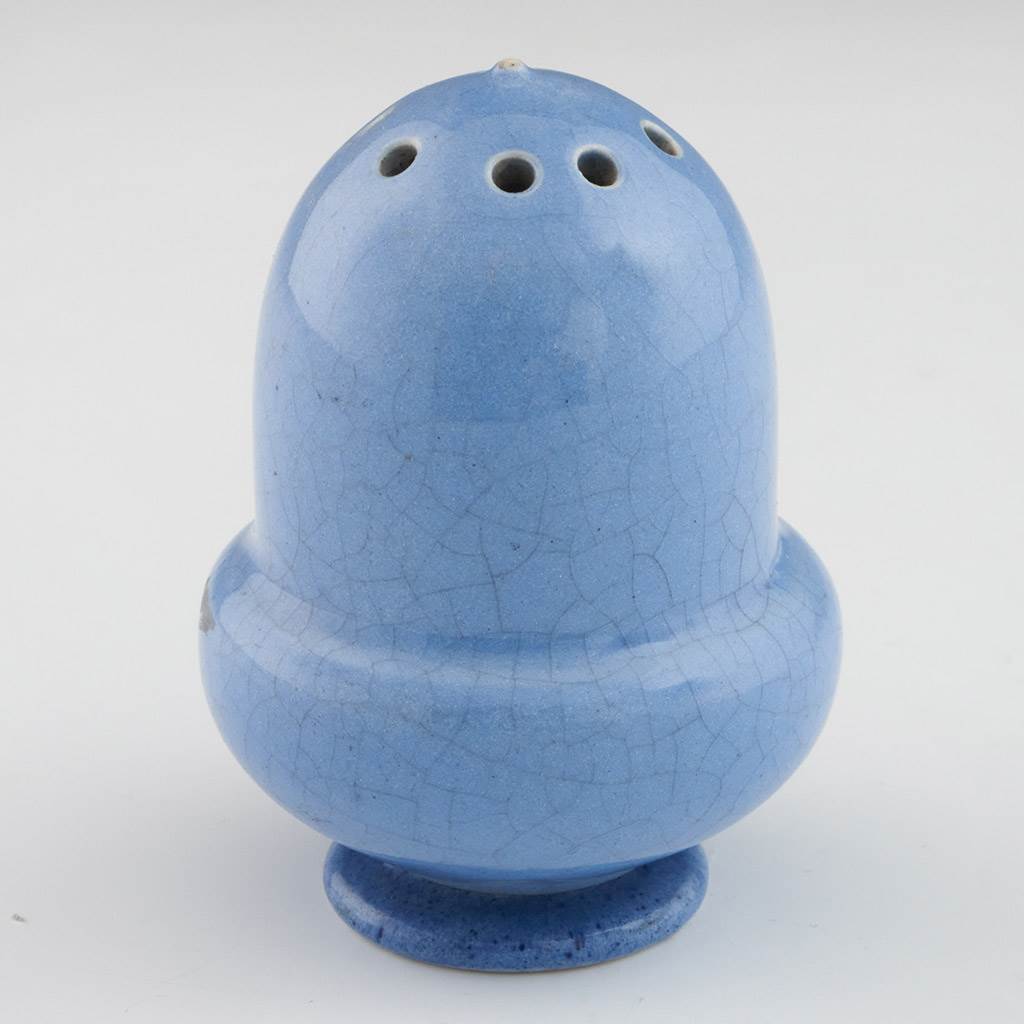 William Moorcroft Pale Blue Pepper Pot c1935