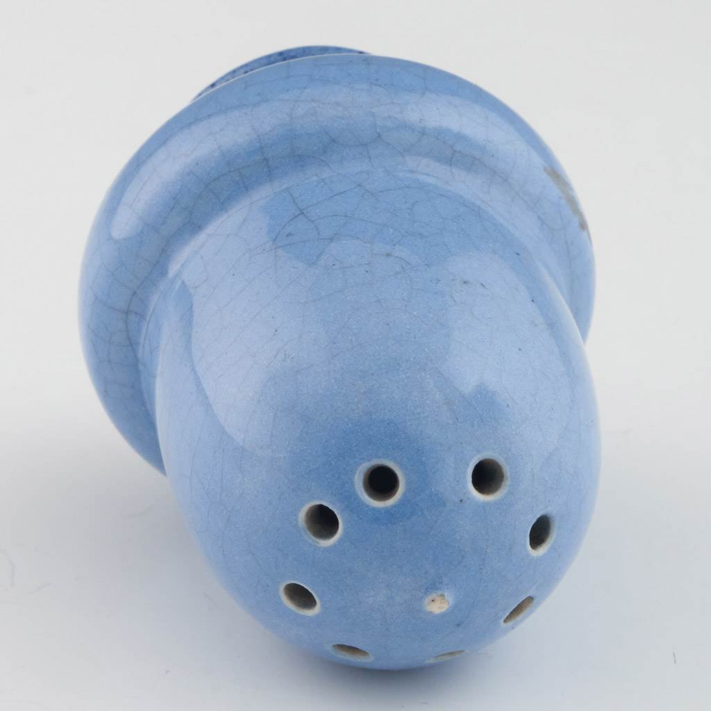 William Moorcroft Pale Blue Pepper Pot c1935