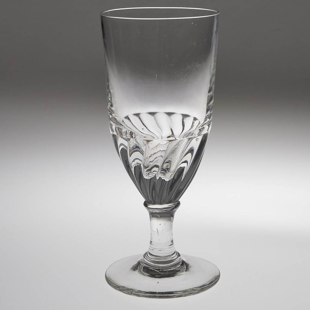 Two French Absinthe Glasses c1870