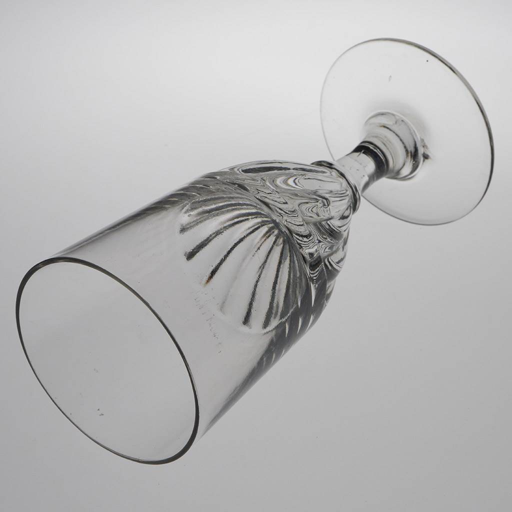 Two French Absinthe Glasses c1870