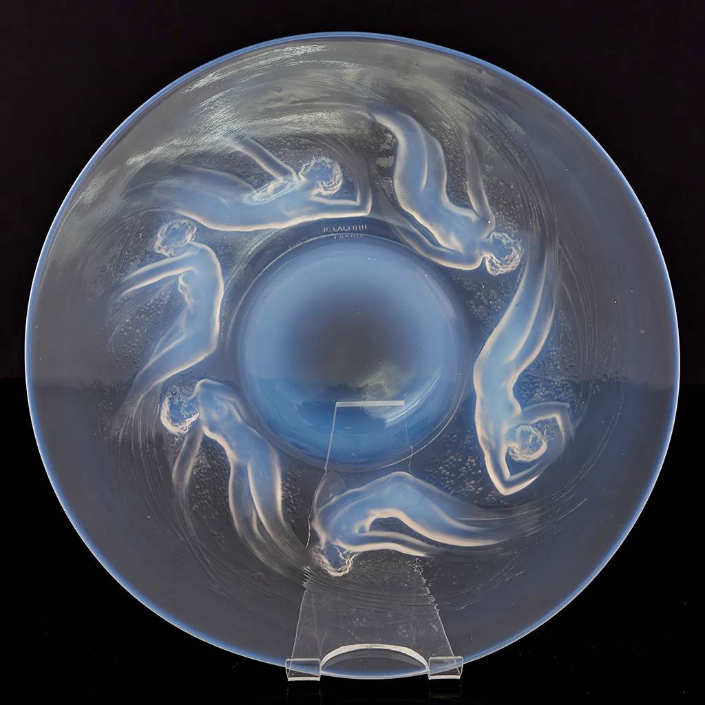 Rene Lalique Ondines Plate Designed 1921 – Marcilhac 3003