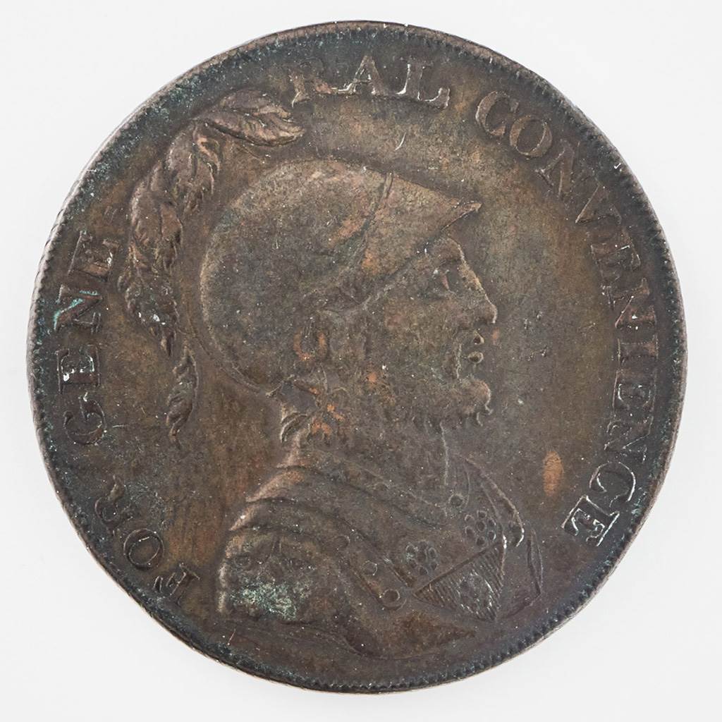 Middlesex Conder Token, FOR GENERAL CONVENIENCE Copper Halfpenny, 1795