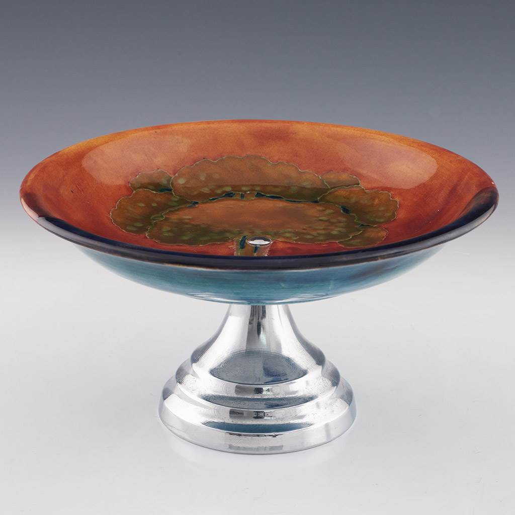 William Moorcroft Hazeldene Eventide Pattern Tazza c1925