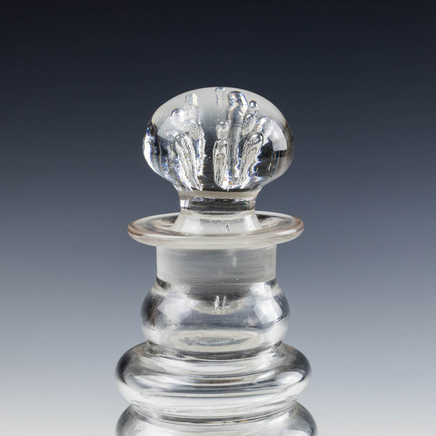 A Rare 18th Century Beehive Decanter c1770
