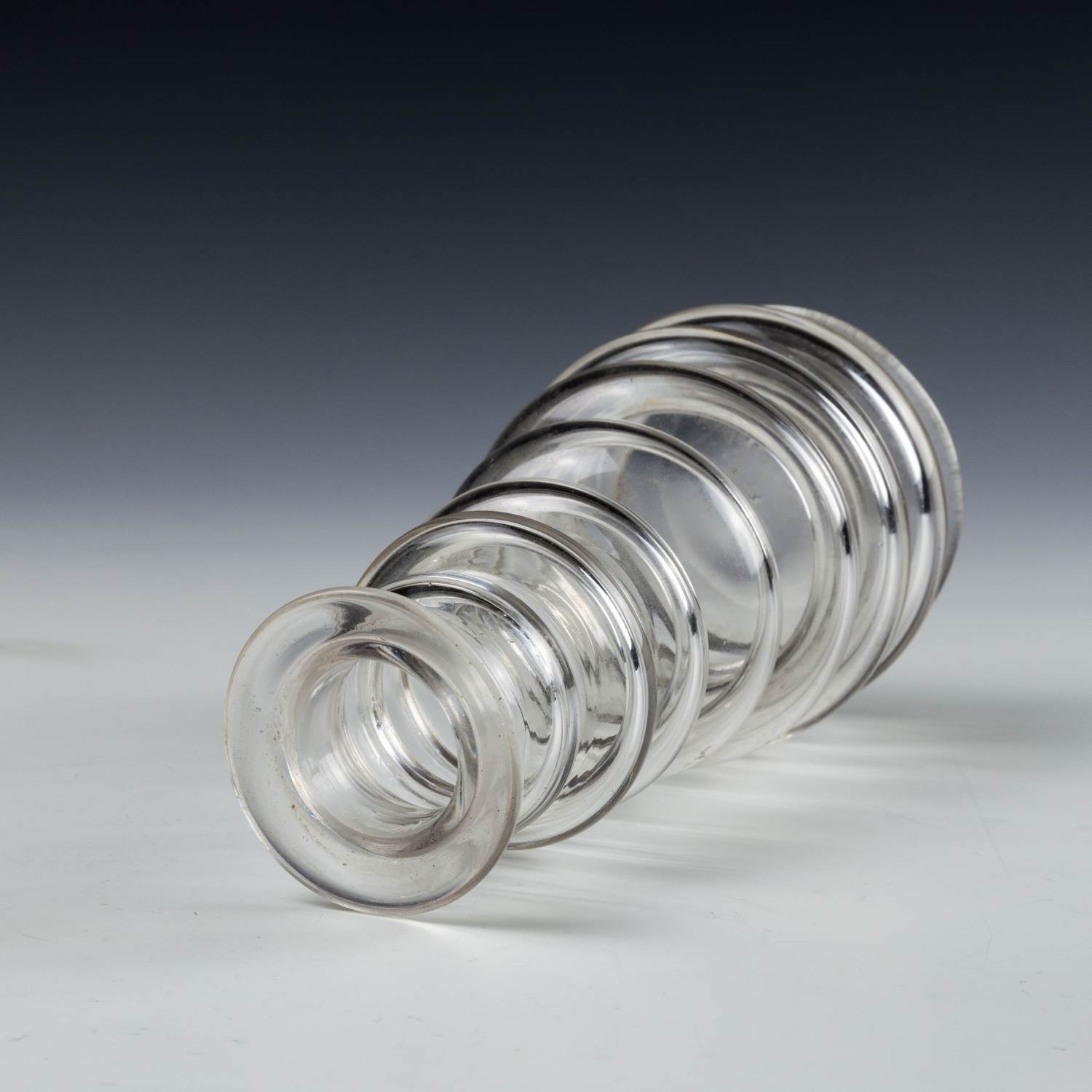 A Rare 18th Century Beehive Decanter c1770