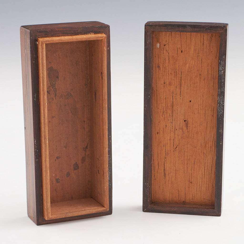 Edmund Nye Tunbridge Ware Stamp Box c1865