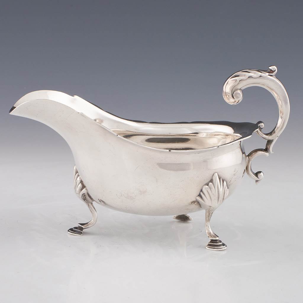 Sterling Silver Sauce Boat Sheffield 1905