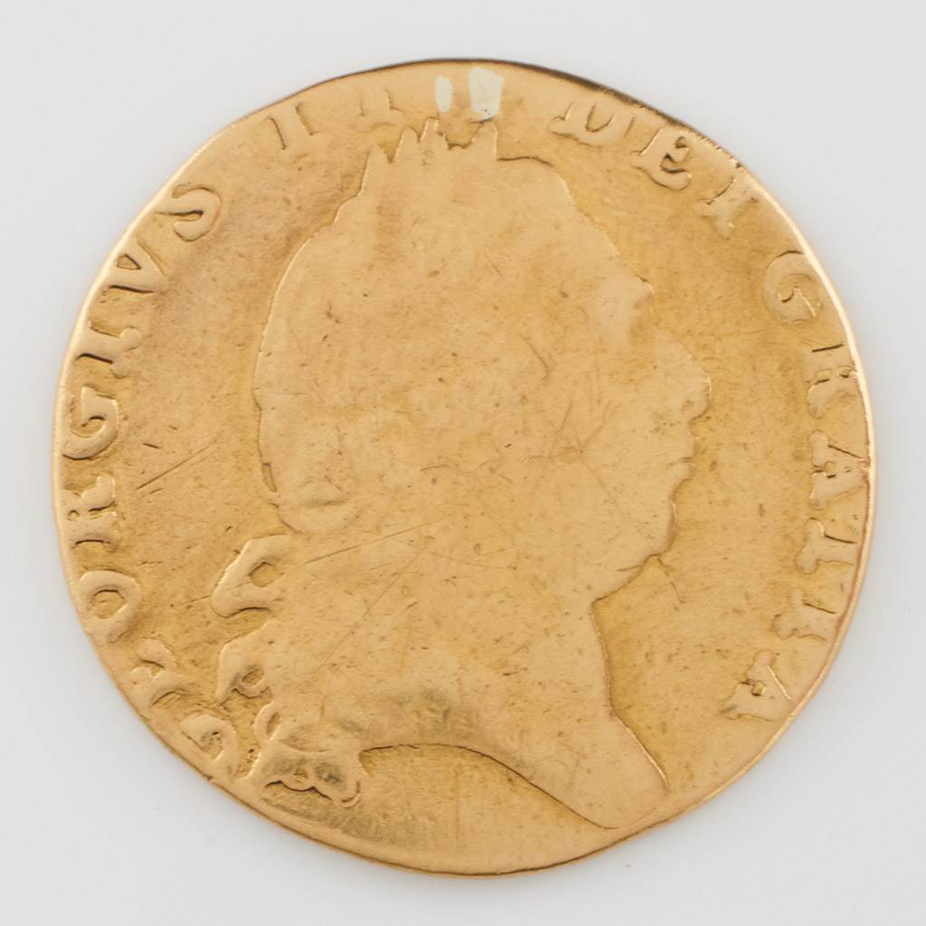 George III Gold Spade Guinea Royal Mint London 1798