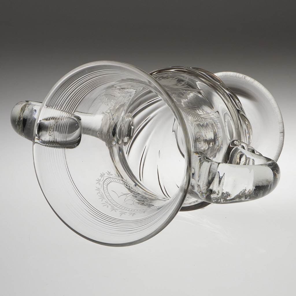 Very Rare Georgian Glass Loving Cup c1800