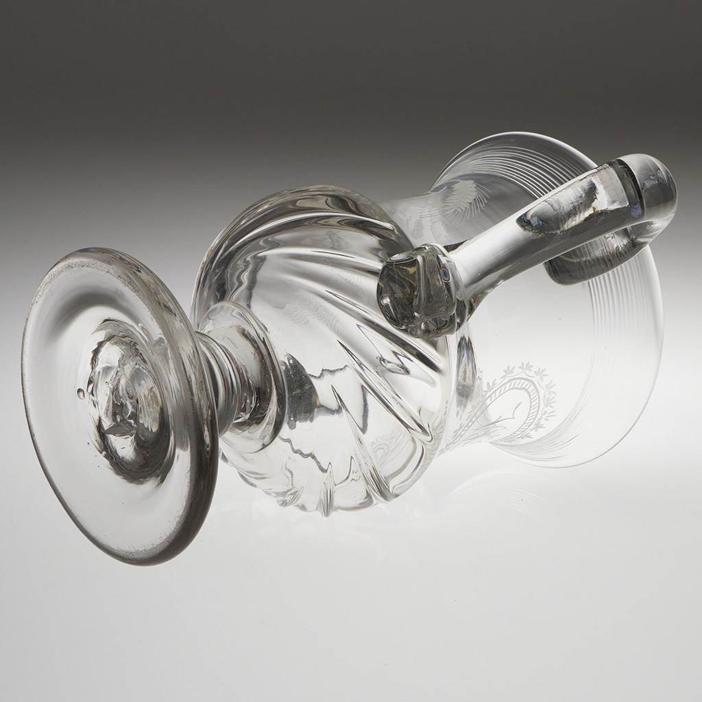 Very Rare Georgian Glass Loving Cup c1800
