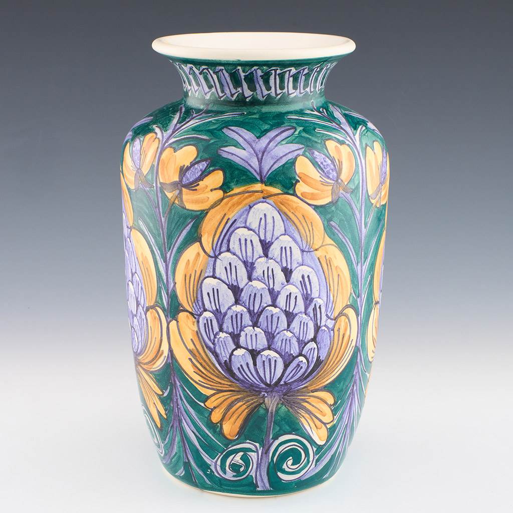 A Unique Dennis Townsend Iden Pottery Vase 1996