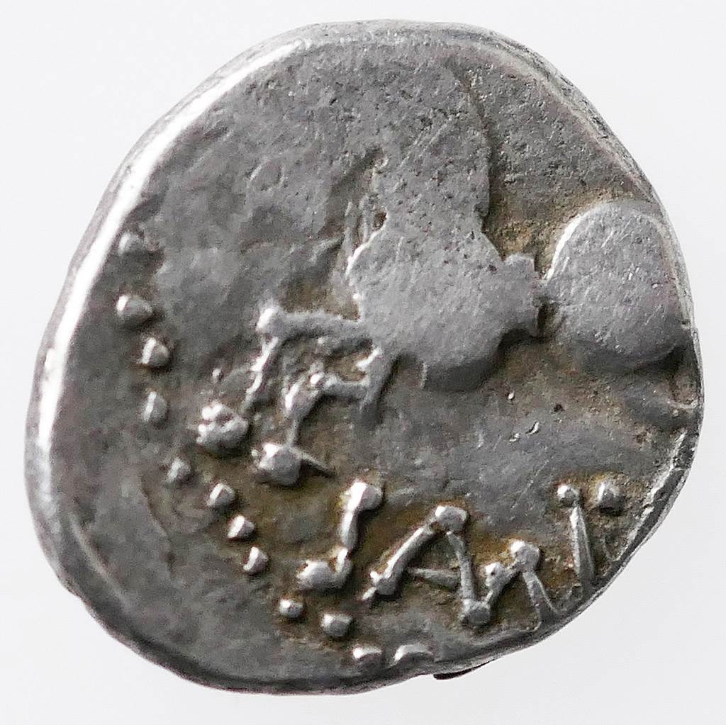 Ancient Celtic Coin – Continental Silver Unit c60-50BC
