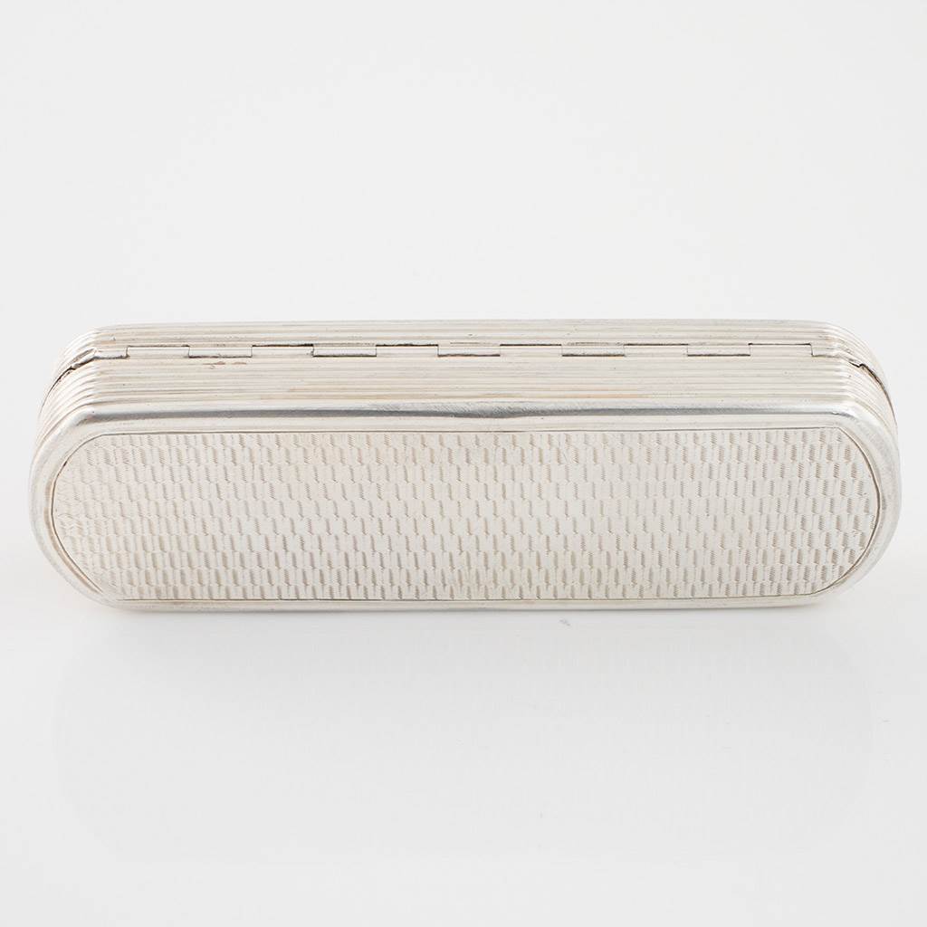 Edward Smith Sterling Silver Snuff Box Birmingham 1829