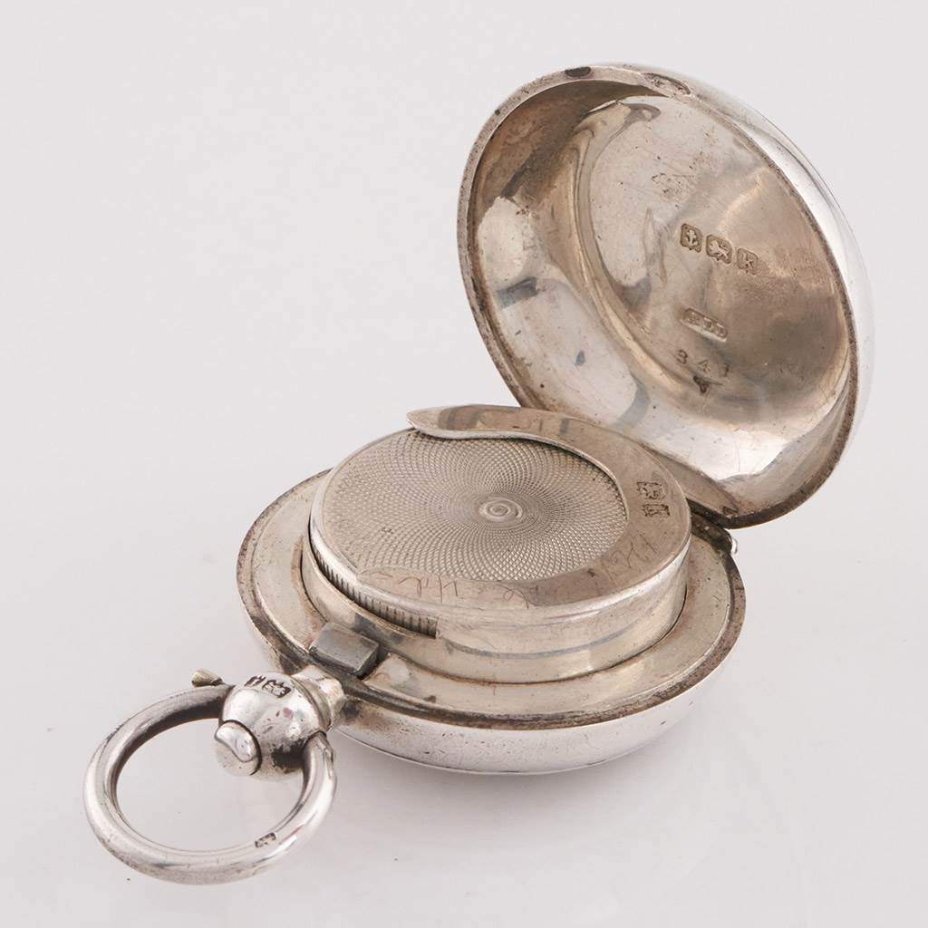 Sterling Silver Sovereign Case Birmingham 1909