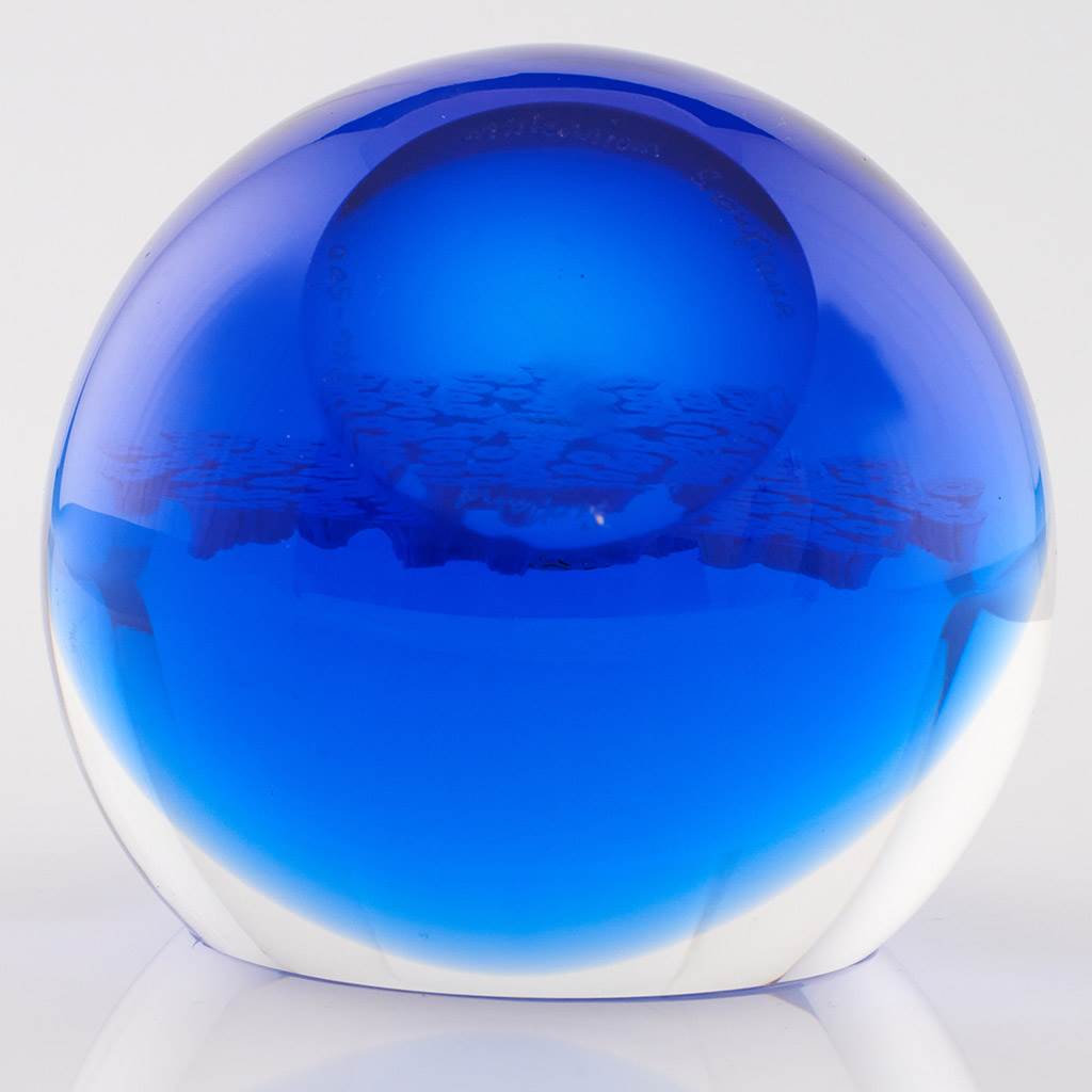 Caithness Millennium Snowflake Window Paperweight 2000