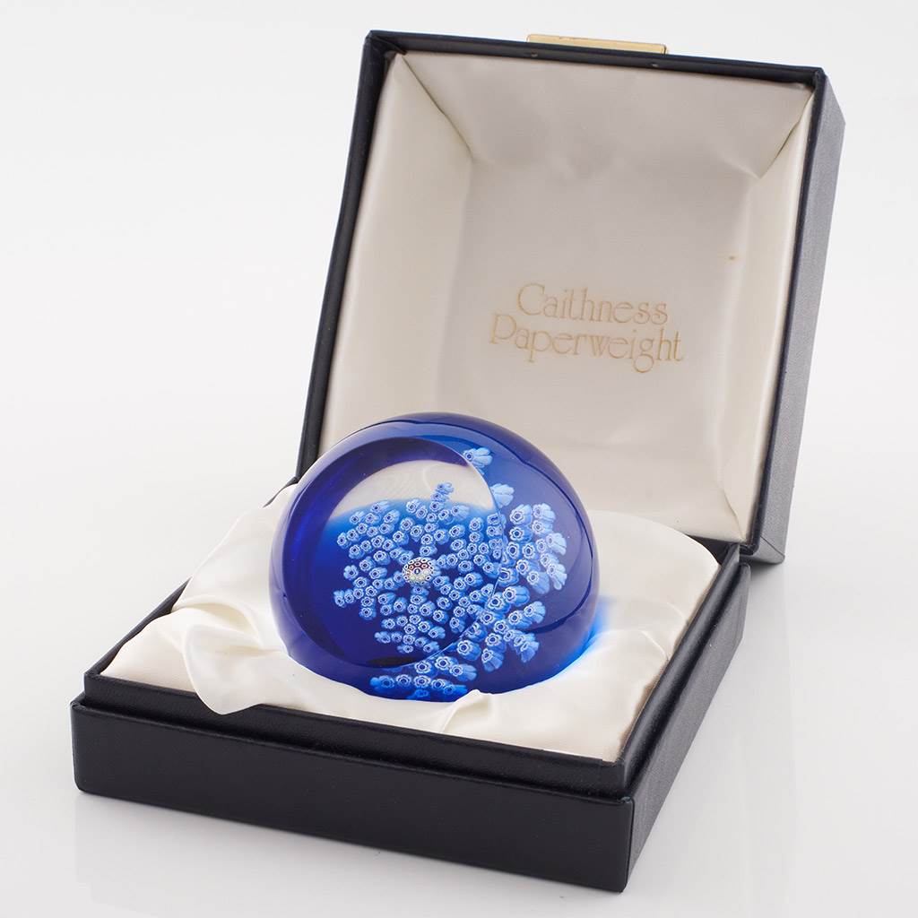 Caithness Millennium Snowflake Window Paperweight 2000