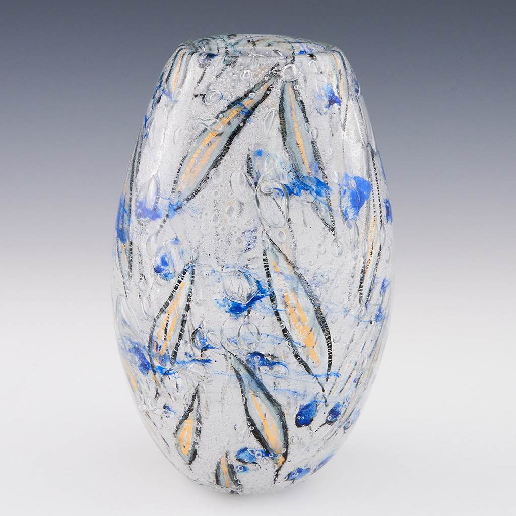 Sally Jean Penn-Smith Vase with Gold Inclusions 1989